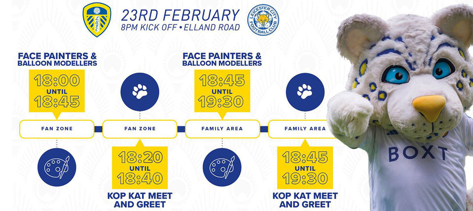 Leicester City: Activities for junior supporters - Leeds United