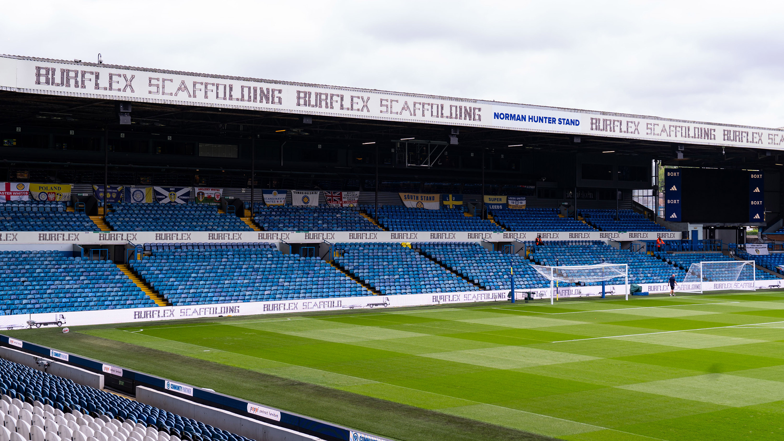 Burflex Scaffolding become Official Partner of the Norman Hunter Stand ...