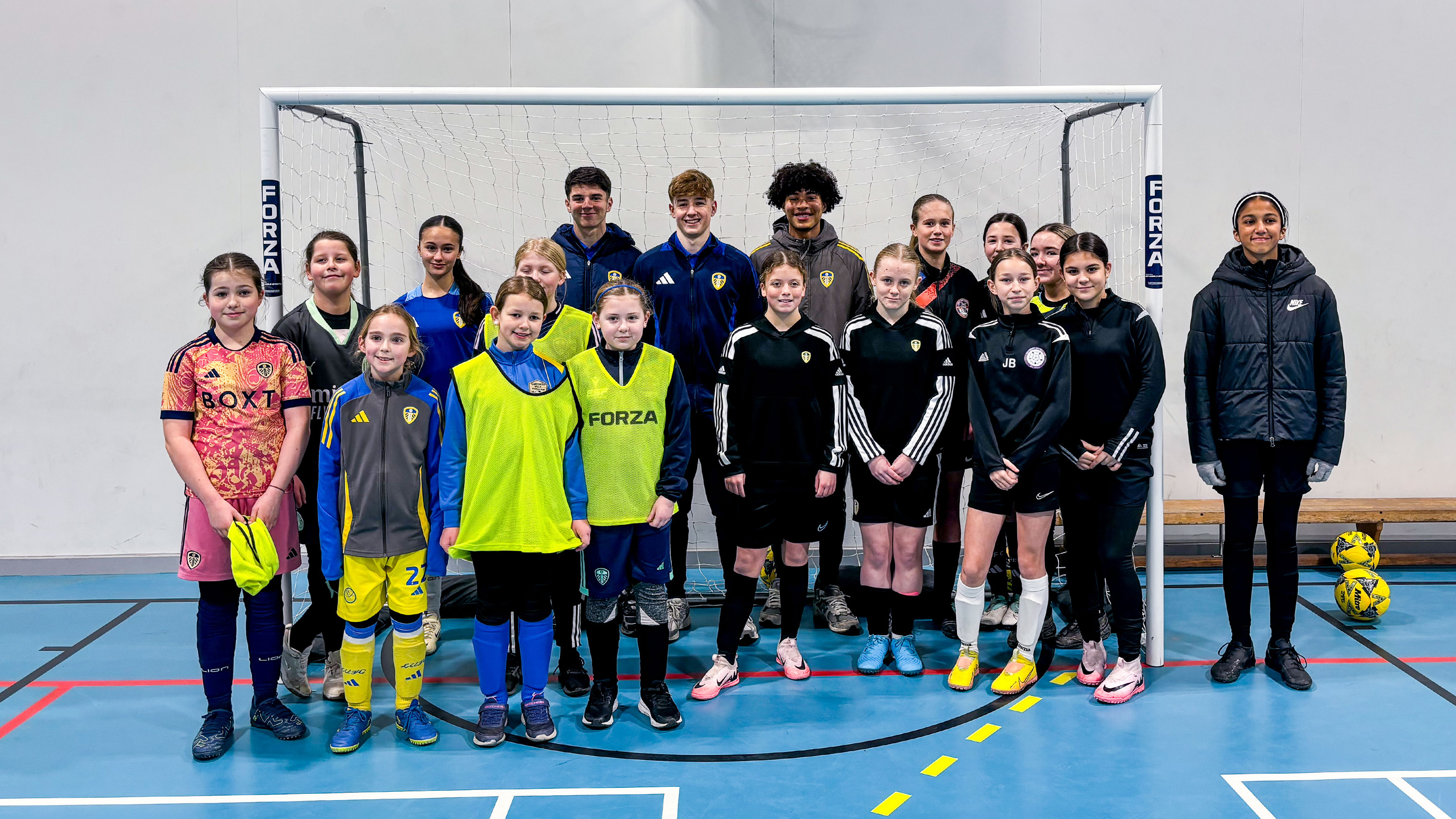 Half-term fun for Leeds United Academy players - Leeds United