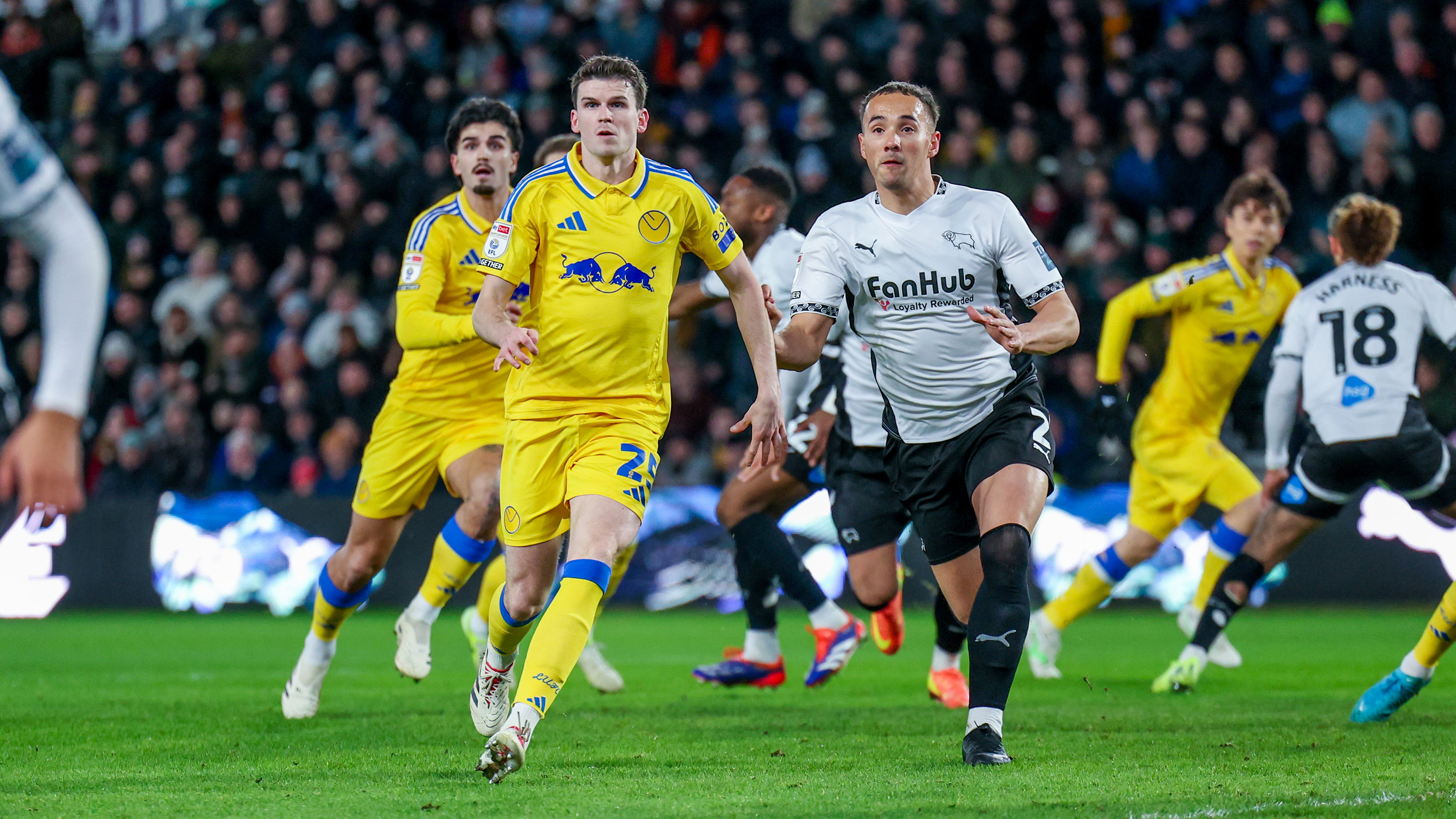 Photos from our 1-0 win over Derby presented by Zing - Leeds United