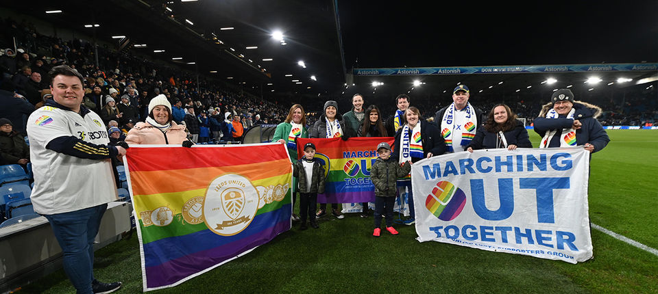 Club meet with Marching Out Together - Leeds United