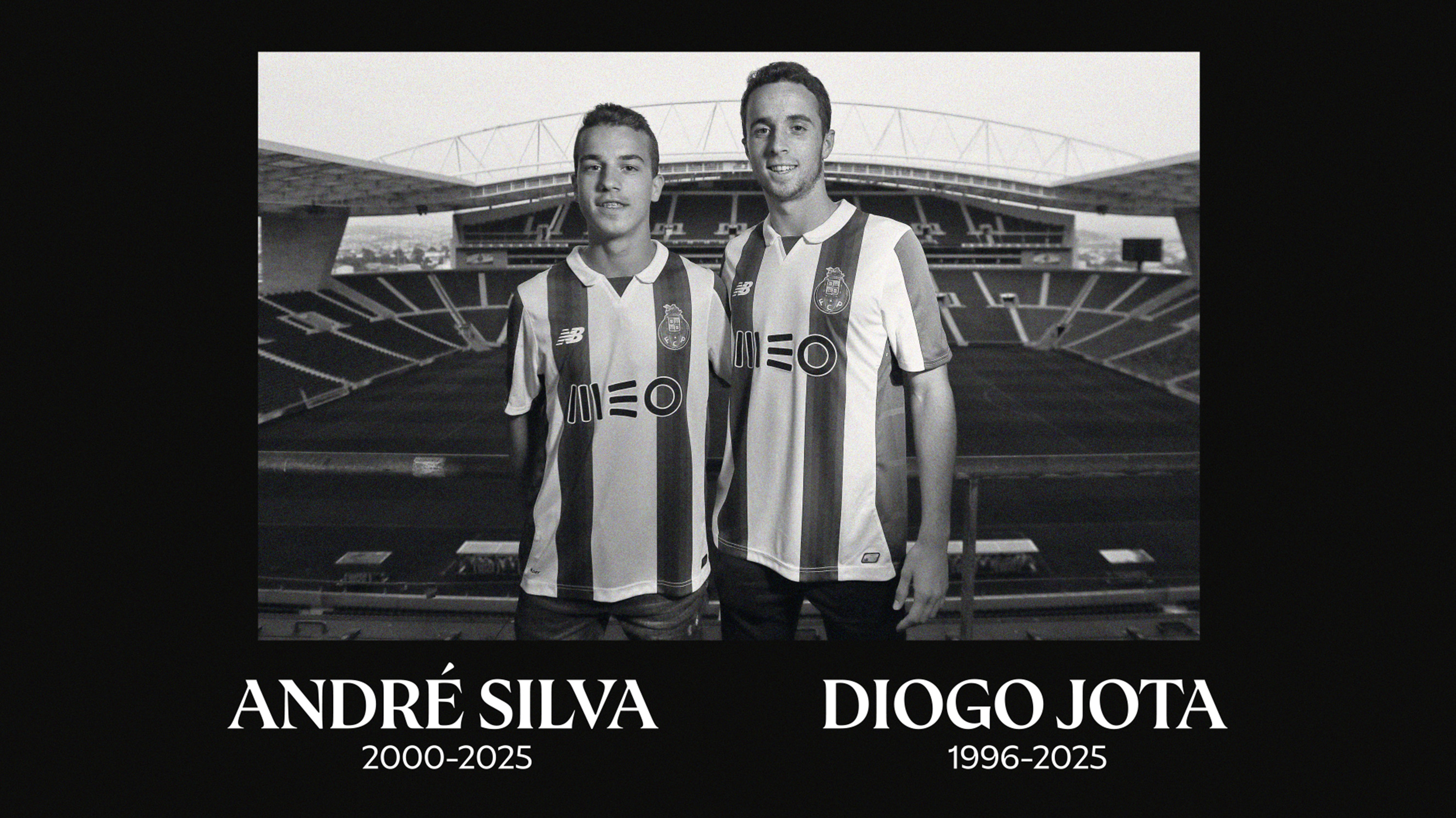 Minute of silence to remember Diogo Jota & Andre Silva against Everton ...