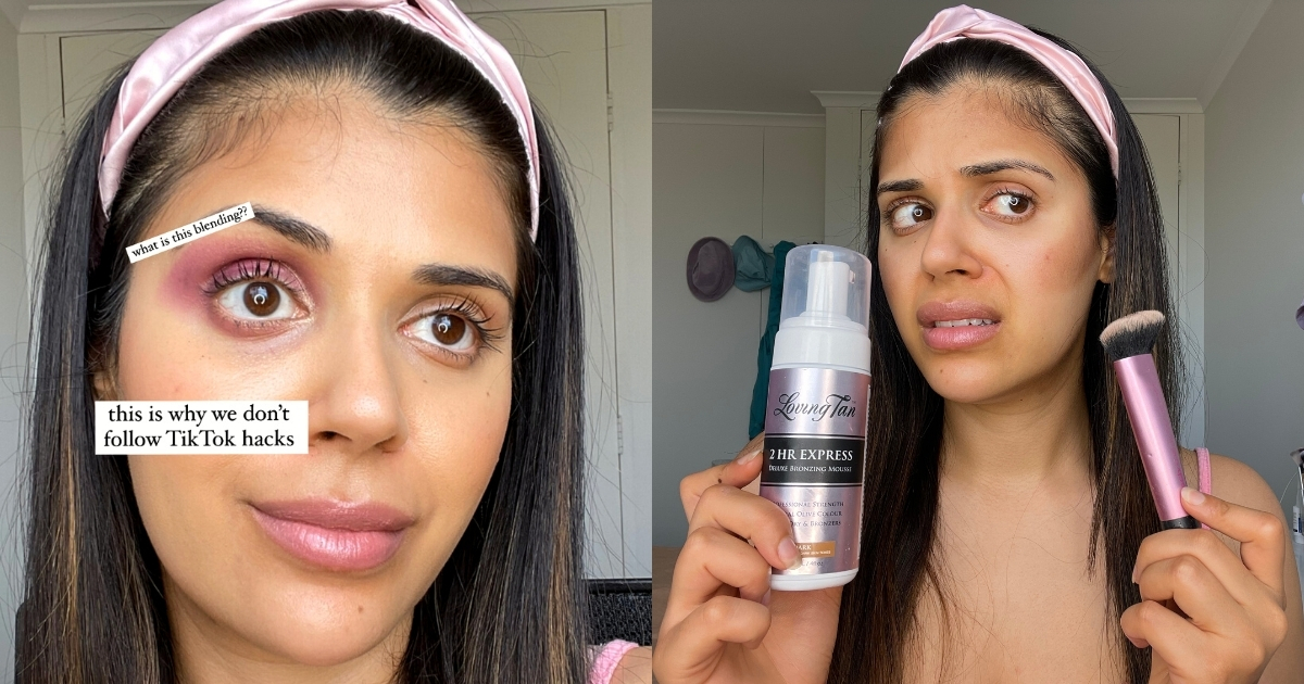 I Tried 3 Viral TikTok Makeup Hacks to See if They Actually Work...