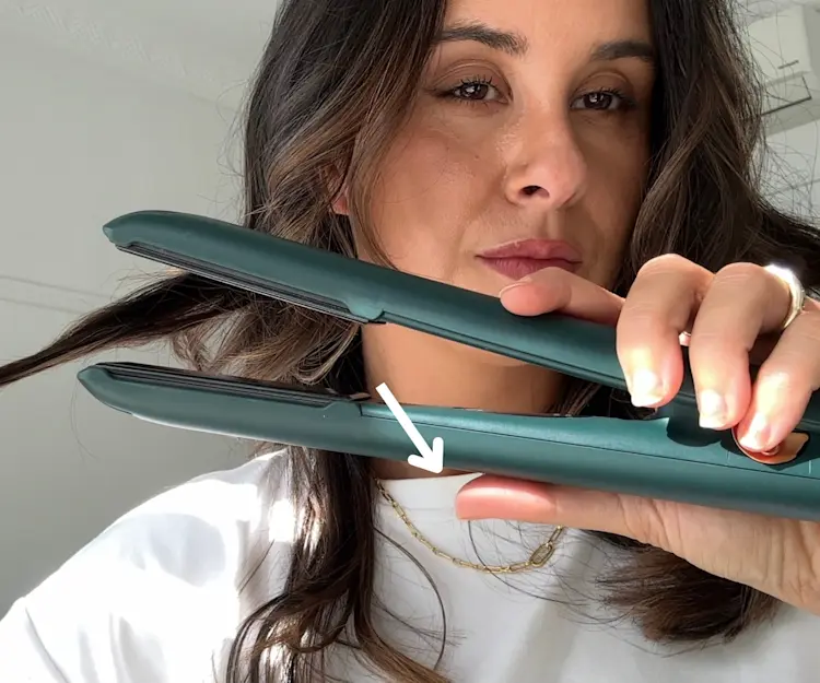 How to get big, bouncy curls with your straightener