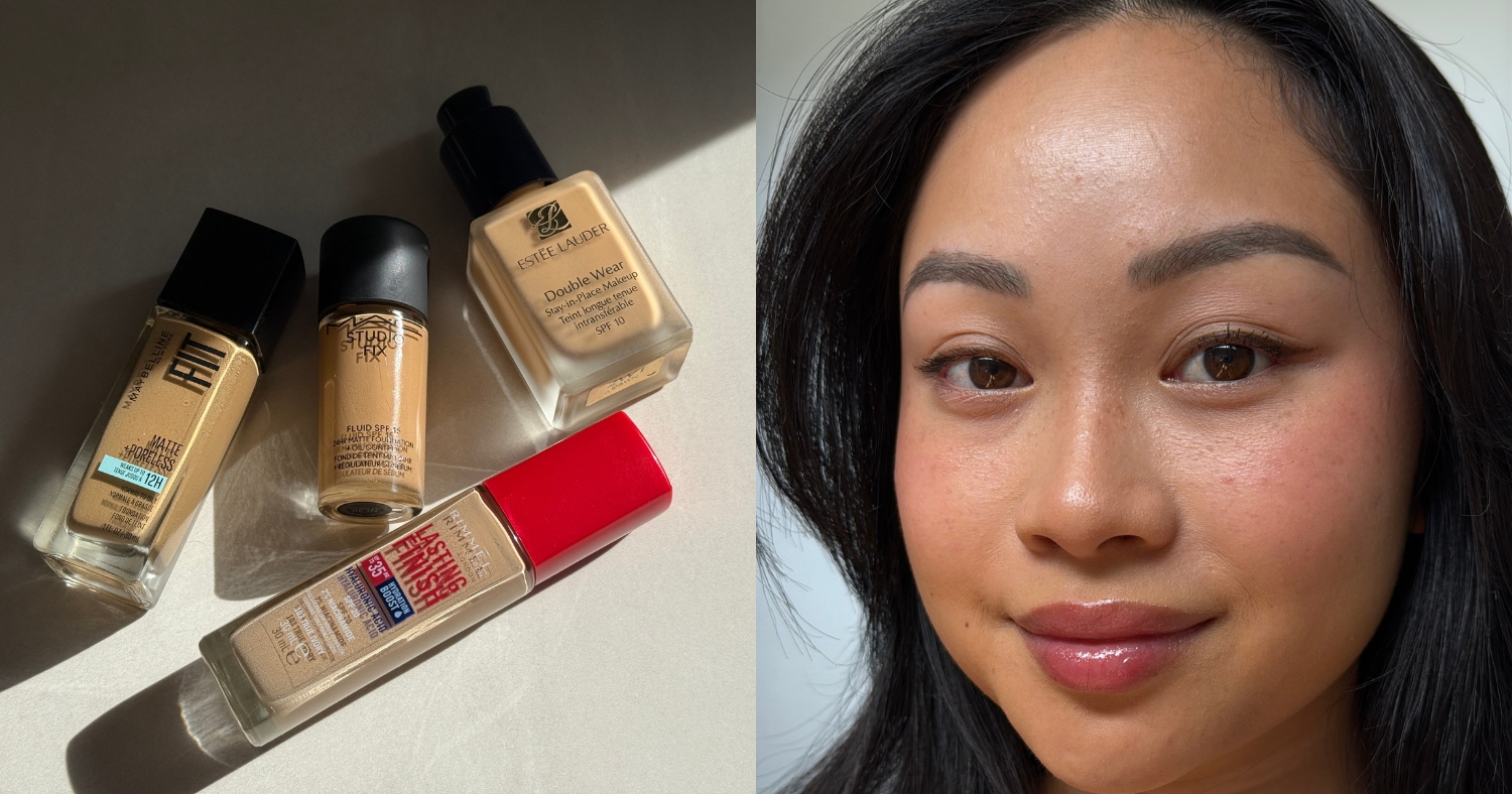 Sweat Testing Four Popular Party-Proof Foundations for Oily Skin Types