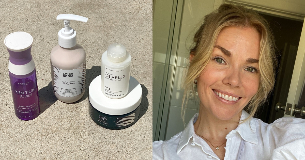 Mette Shows You Her Fave Products To Get Healthy Hair