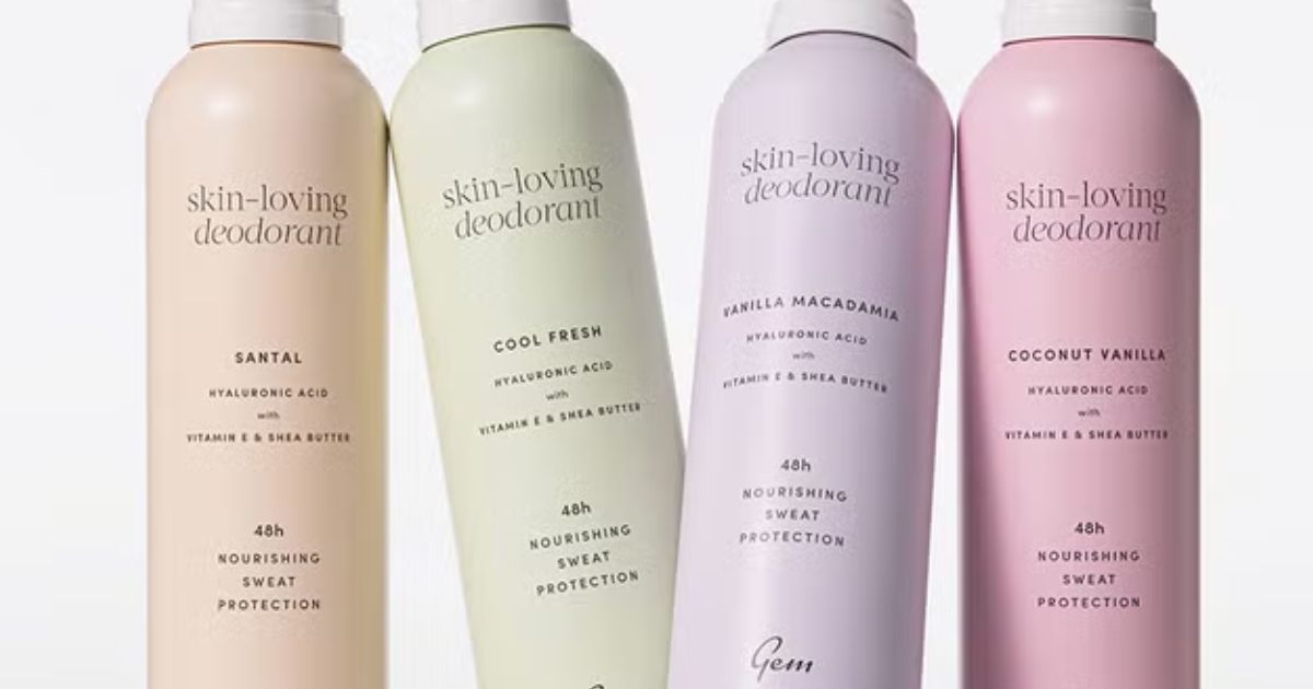 We review Gem's Viral deodorant line