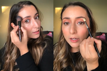 Pink Monochromatic Makeup Routine Using MAKE UP FOR EVER