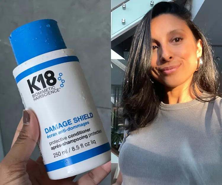 I Underestimated K18’s New Conditioner That Gave Me Seriously Sleeker-Looking Hair