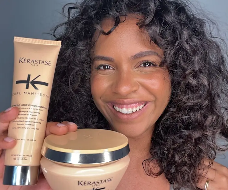 I Tried These New Kérastase Curl Manifesto Products on My Curly, Frizz ...
