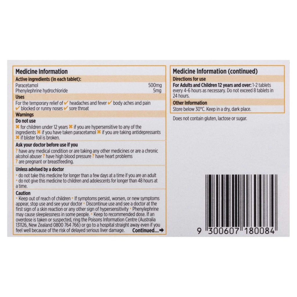 CODRAL® Cold & Flu Tablets | Cold & Flu Medicine | CODRAL® New Zealand