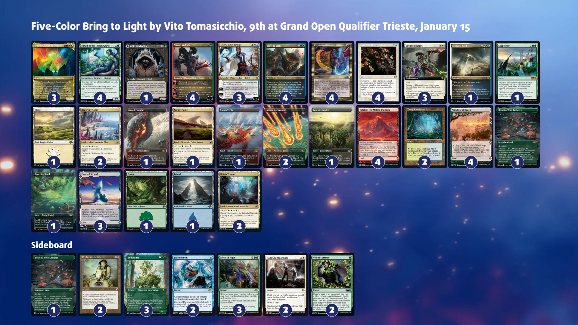 Modern Deck of the Week: Five-Color Bring to Light