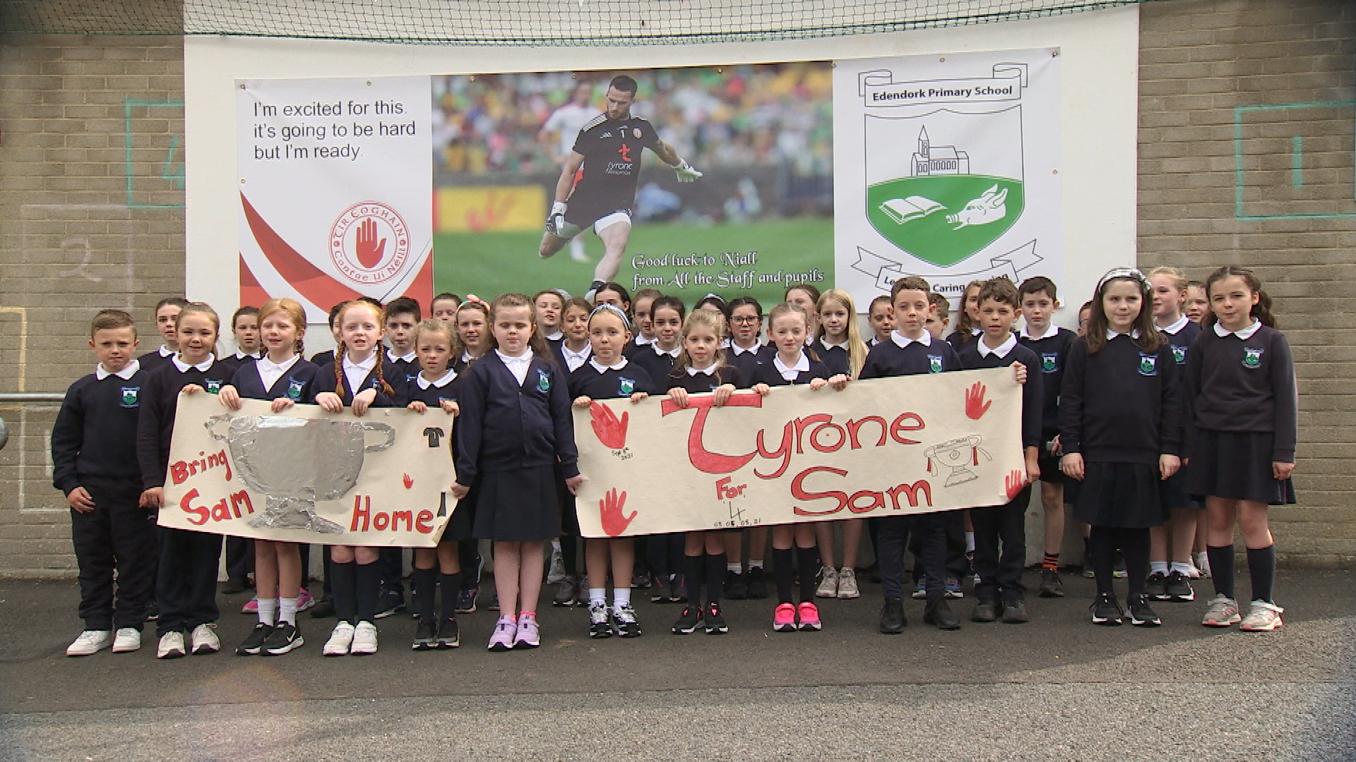 Young fans backing Co Tyrone for All Ireland glory | UTV | ITV News