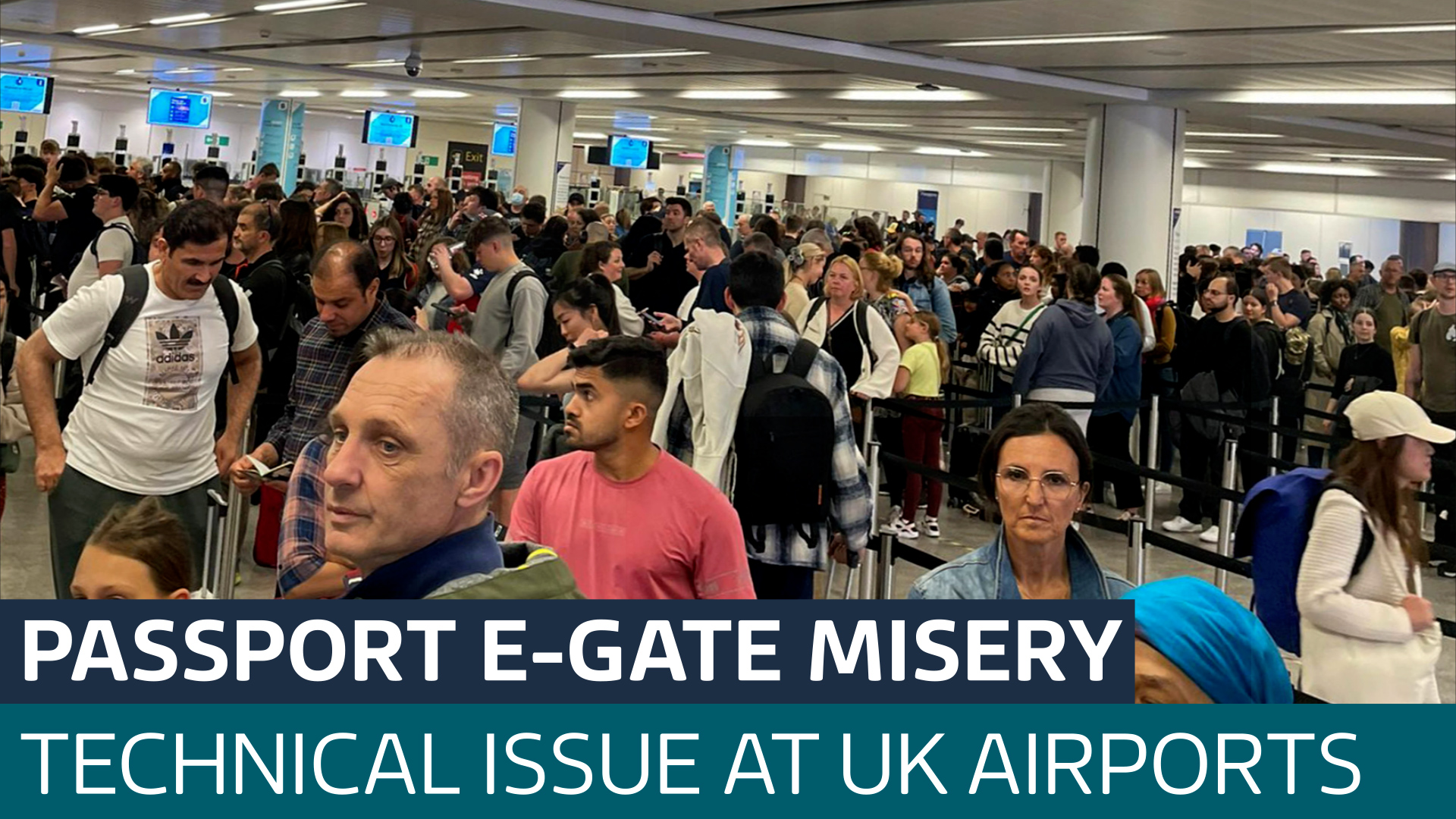 Technical issue at passport e-gates which caused nationwide delays 'now ...