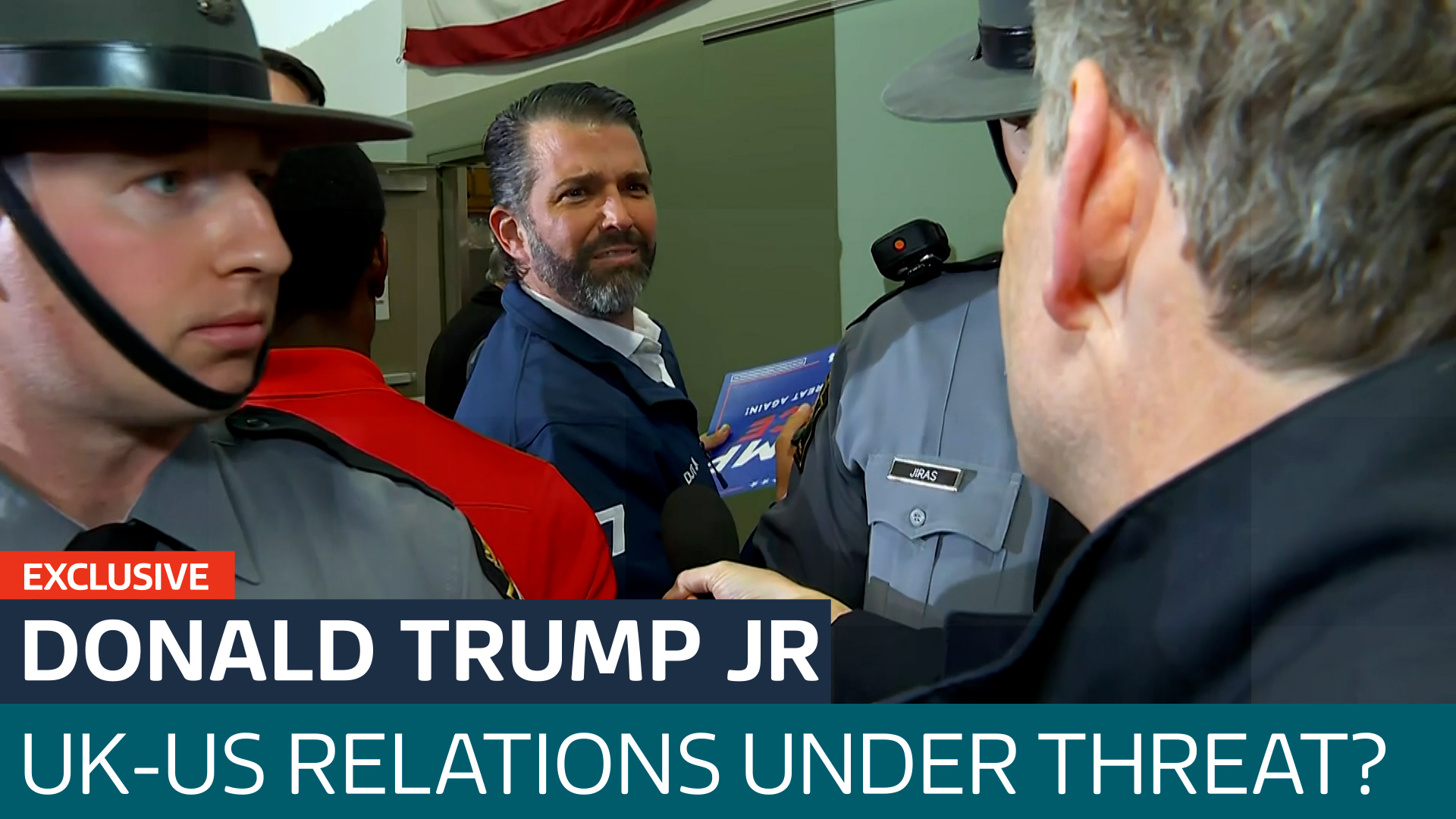 Donald Trump Jr says special relationship 'certainly not off to a great ...