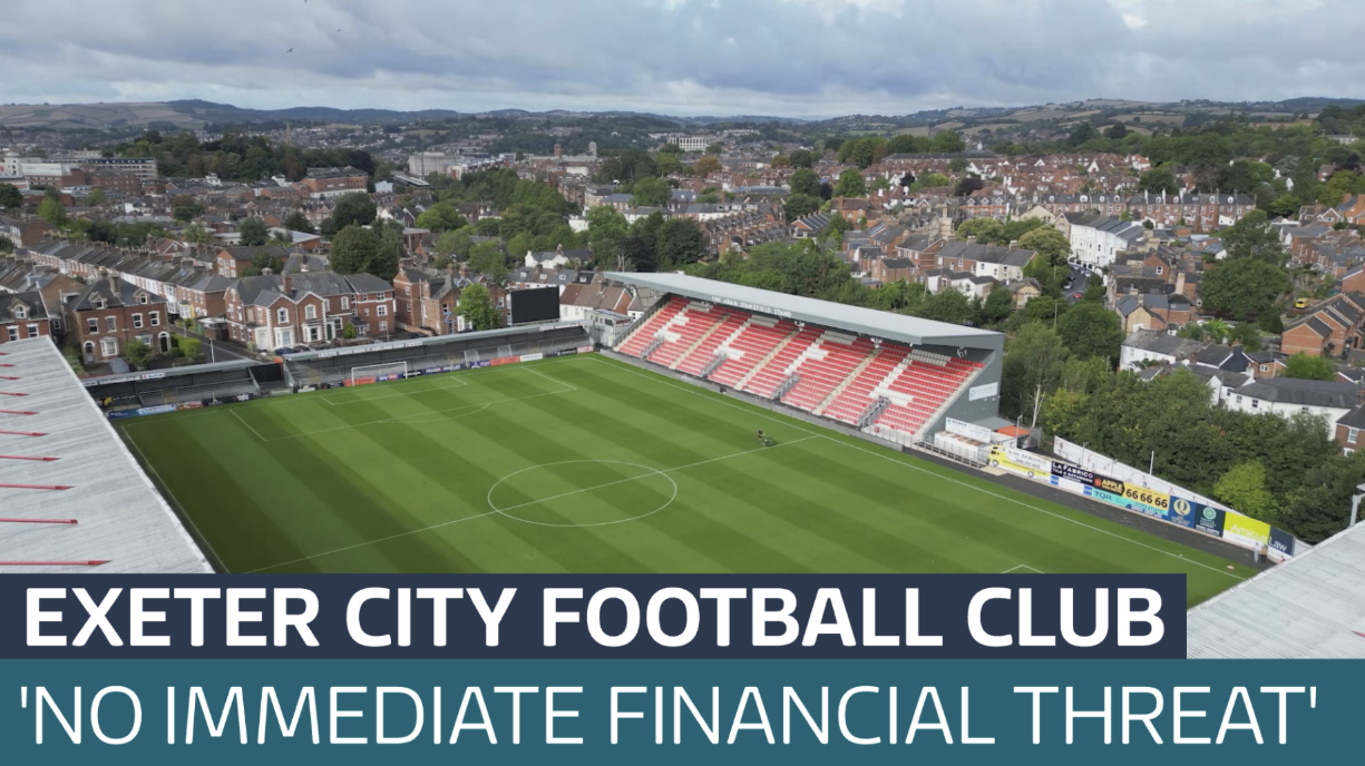 'No immediate threat to our financial future': Exeter City football ...