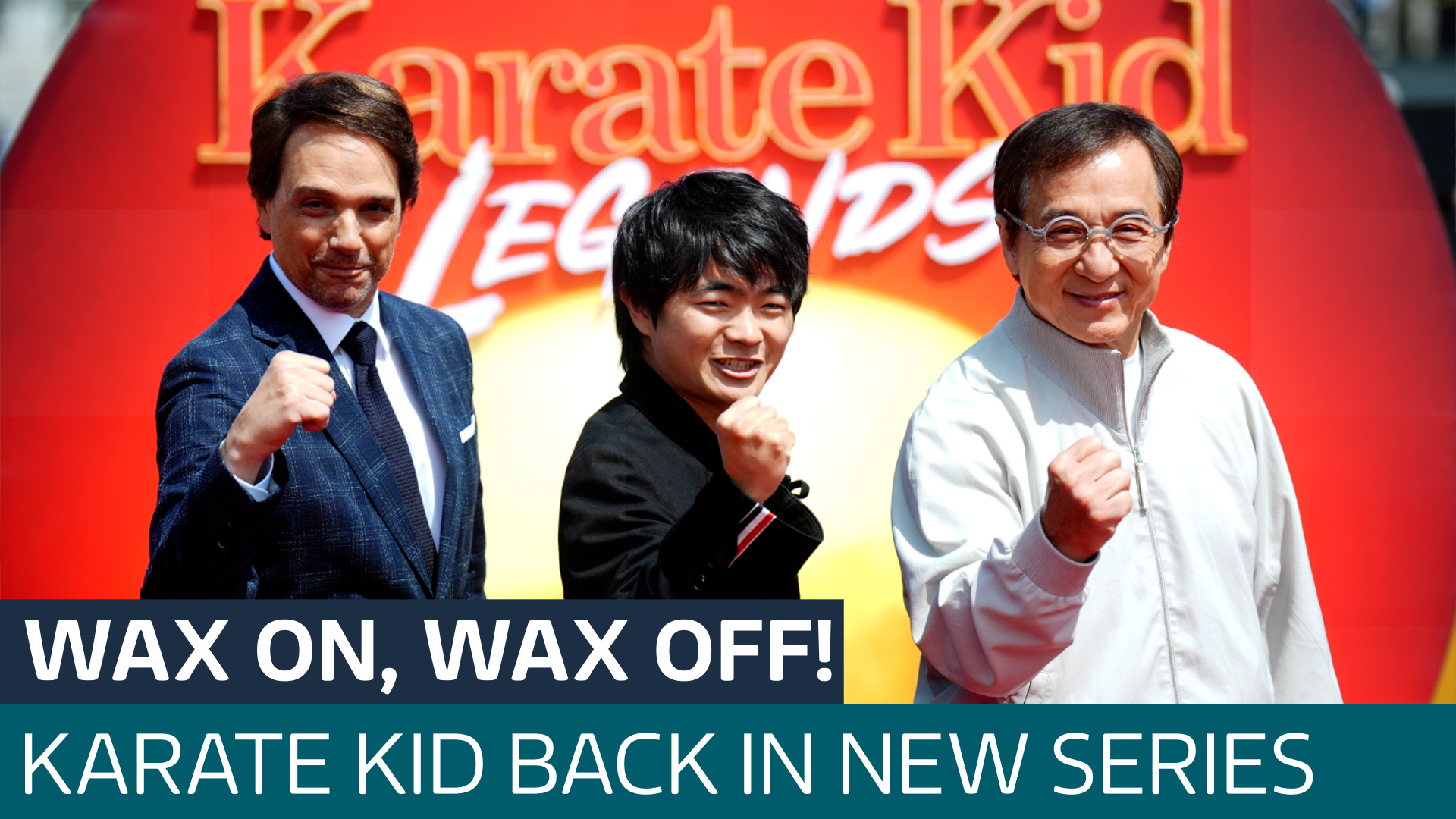 Karate Kid stars gather in Trafalgar Square ahead of new 'Legends ...