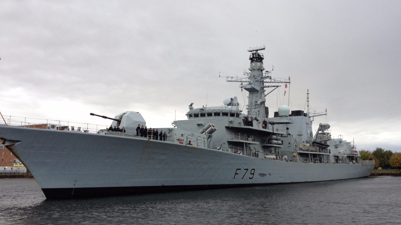HMS Portland to open to the public on Sunday | ITV News Wales