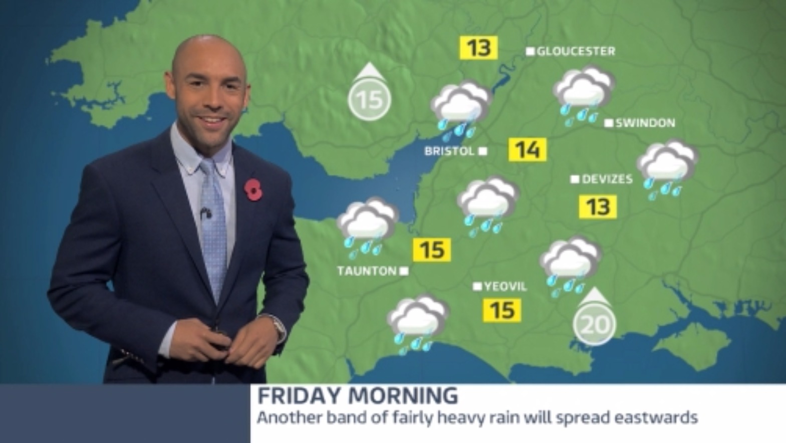 Heavy rain: Alex Beresford's got the Friday forecast | ITV News West ...