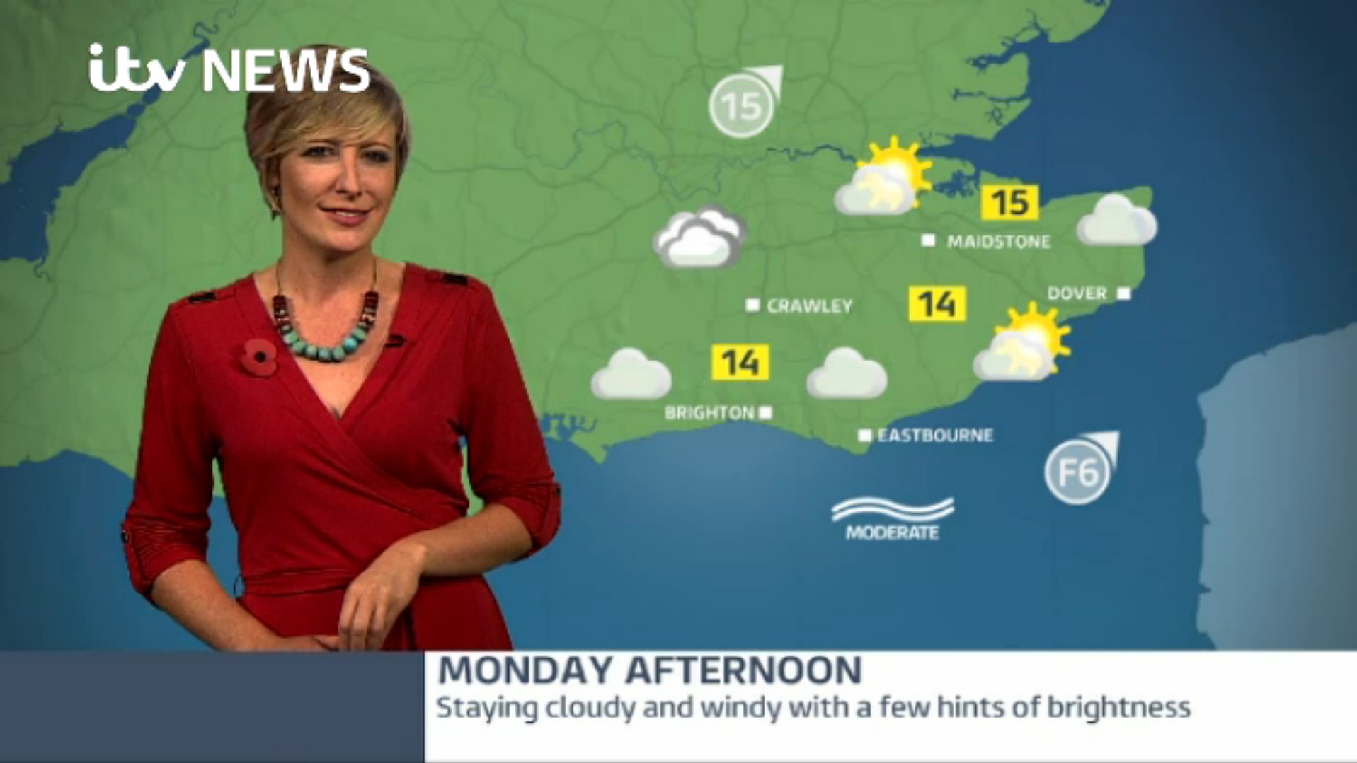 Monday's weather for the east of the region | ITV News Meridian
