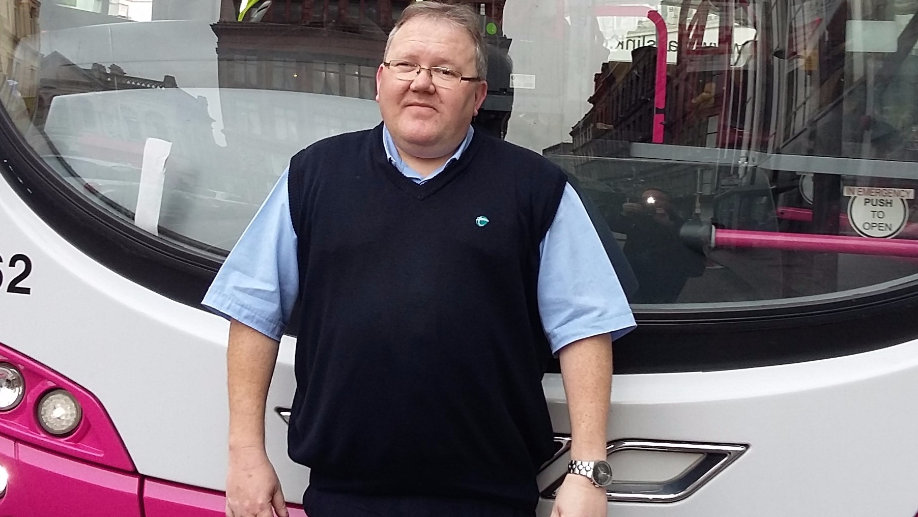 Bus driver who stopped to hand homeless man new winter coat revealed ...