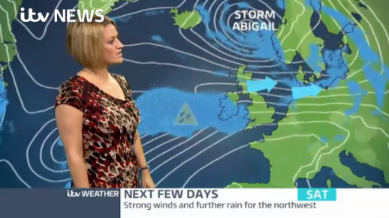 Wet, windy & cold into Friday. Warnings for the weekend | ITV News Granada