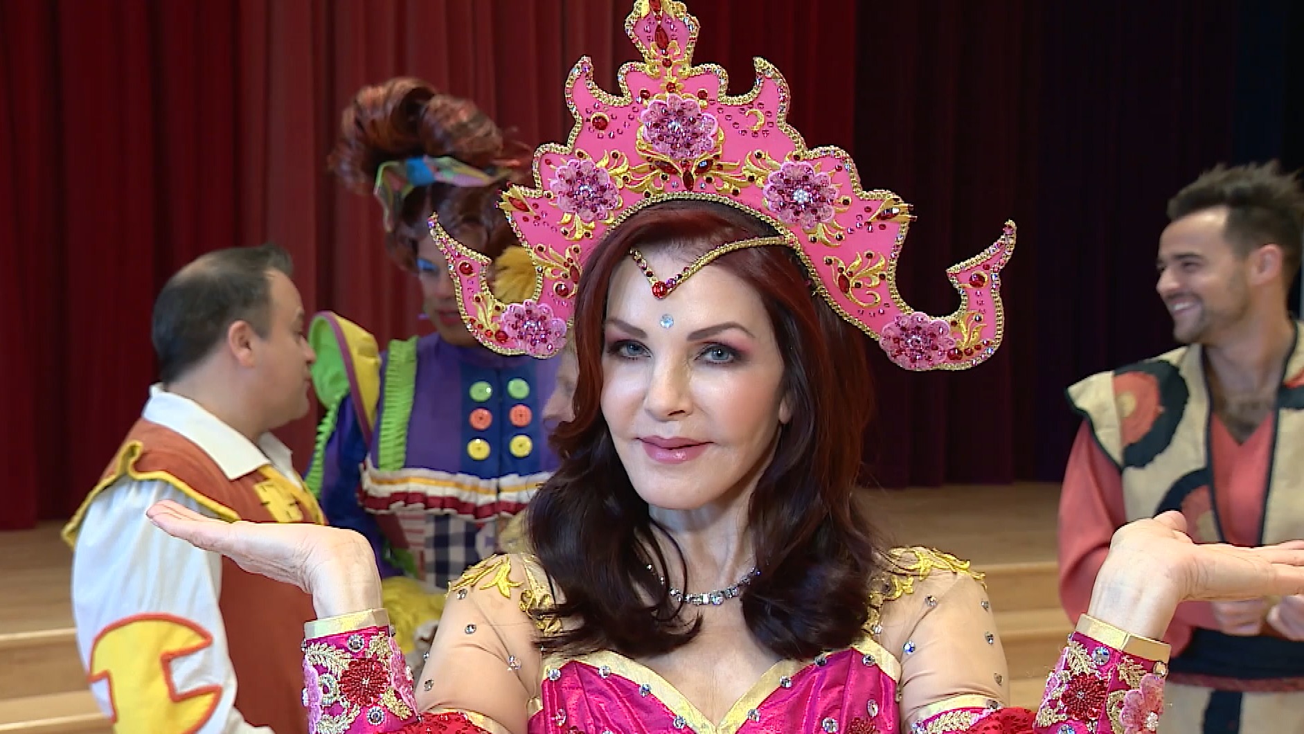 Priscilla Presley arrives in Milton Keynes to star in Christmas ...