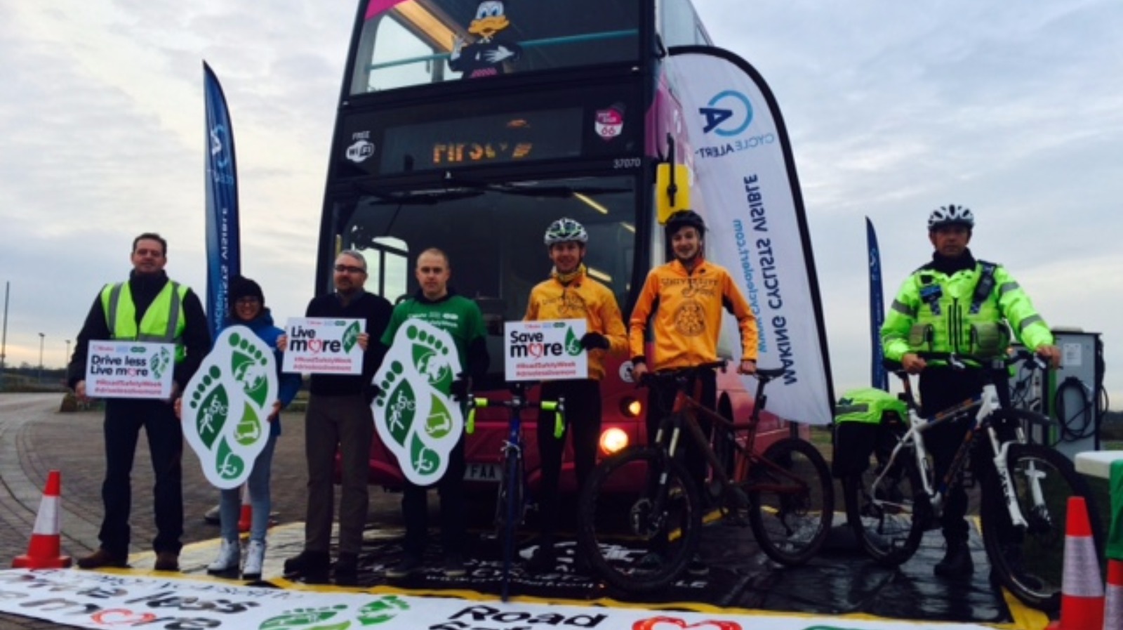 Road safety charity Brake launches 'drive less, live more' campaign ...