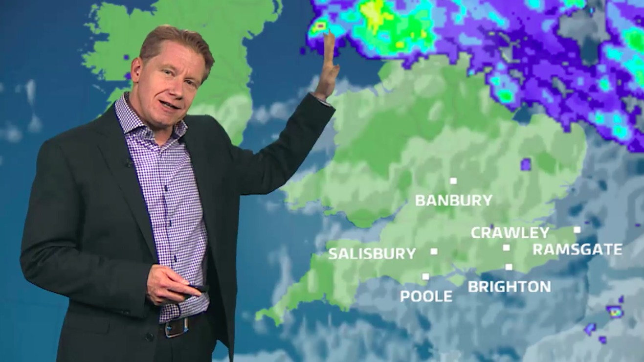 Tuesday's weather for the west of the region | ITV News Meridian