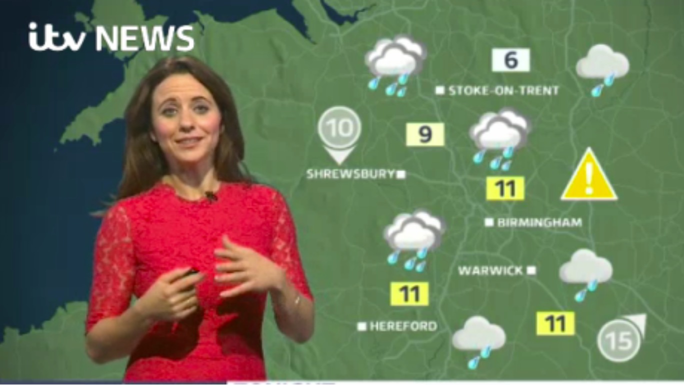 West Midlands Weather: Outbreaks of rain | ITV News Central