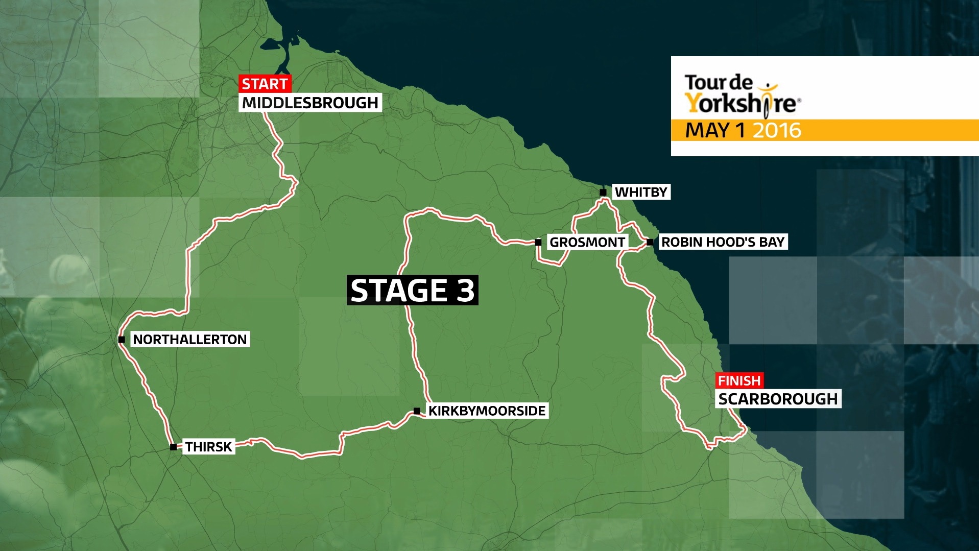 Tour de Yorkshire 2016 route announced | ITV News Tyne Tees