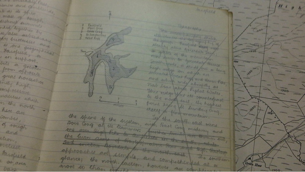Wainwright's original notebook auctioned | ITV News Border