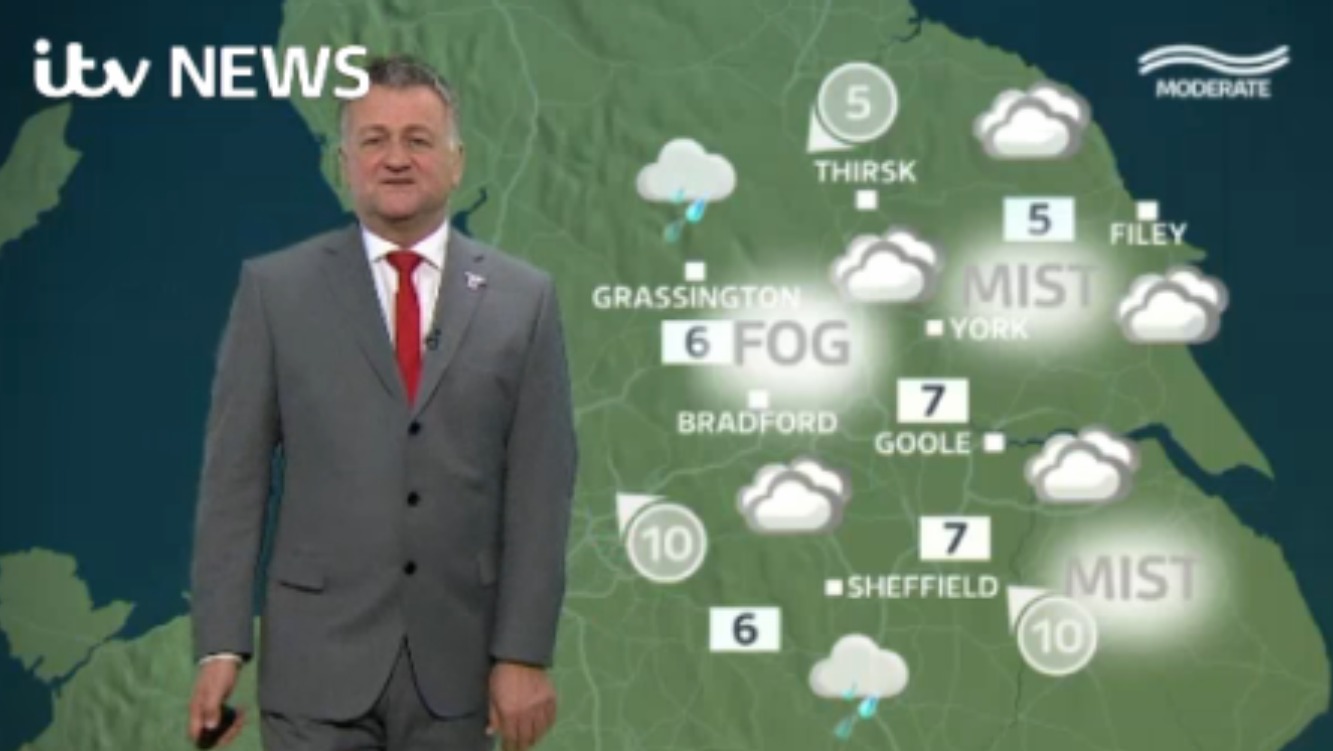 Late weather update with Jon Mitchell | ITV News Calendar