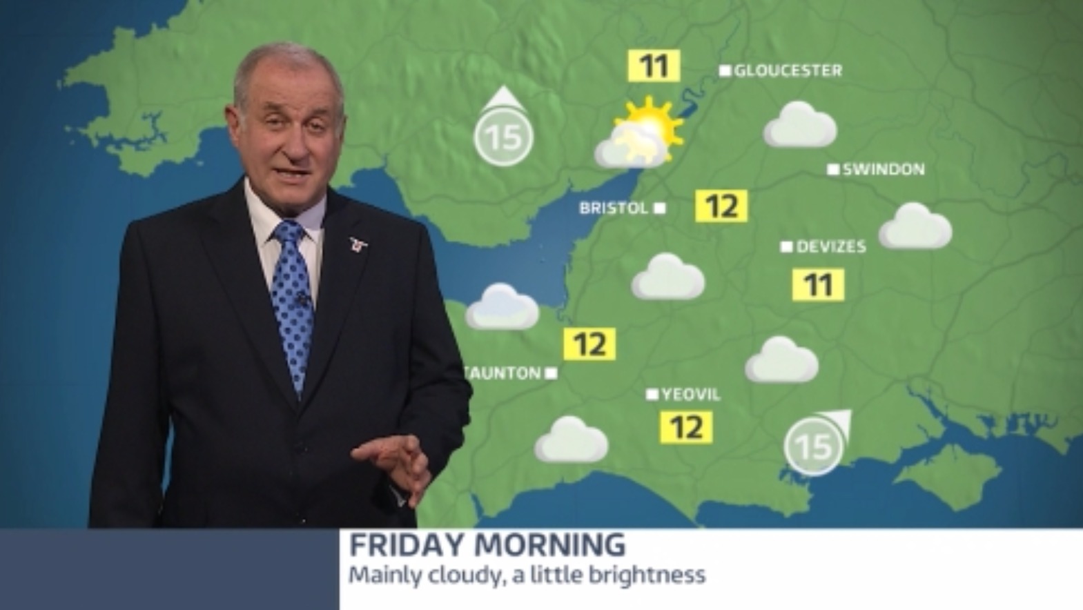 Mainly cloudy: the Friday forecast with Bob Crampton | ITV News West ...