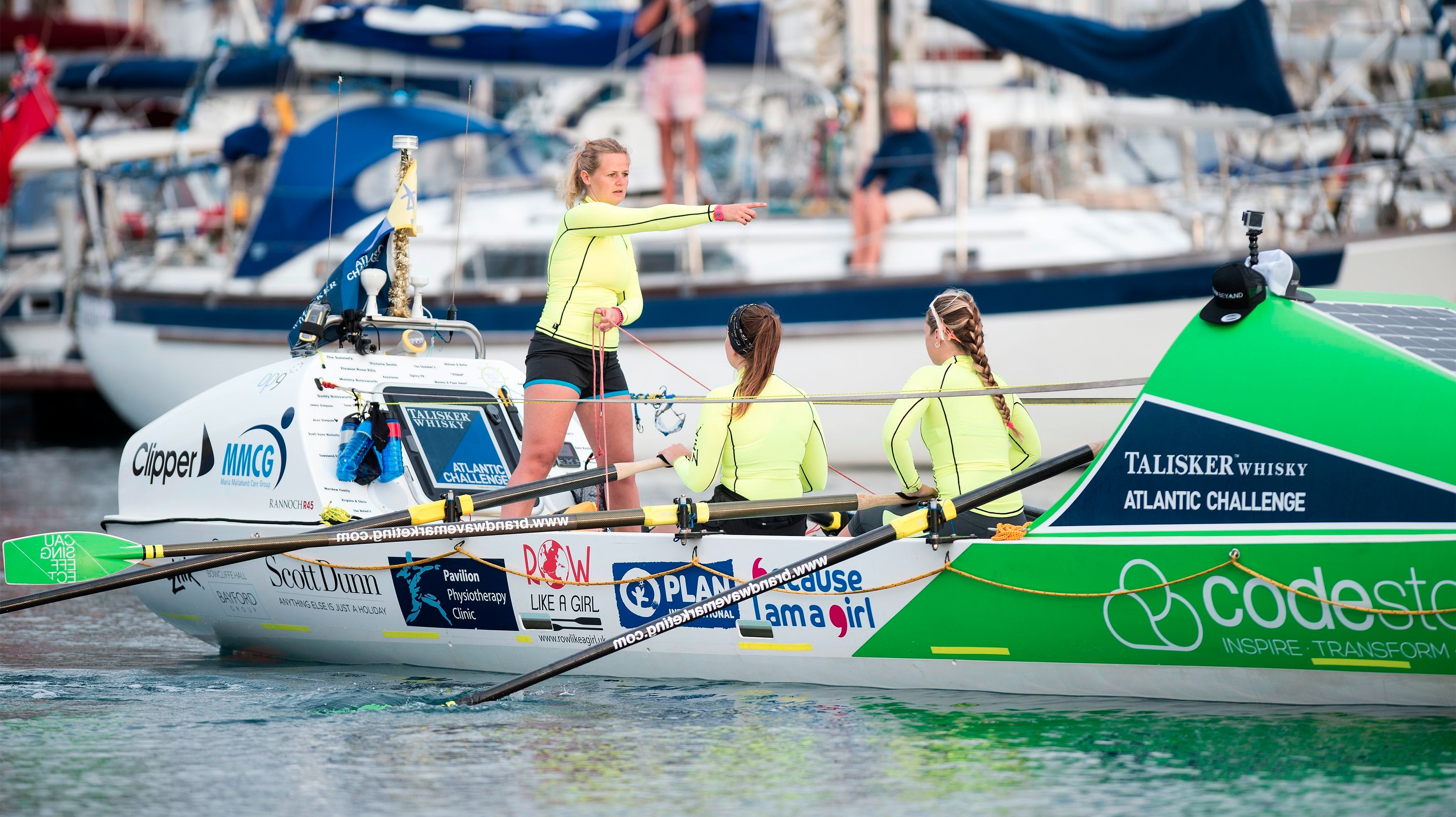 Atlantic rowers from the south start oarsome challenge | ITV News Meridian