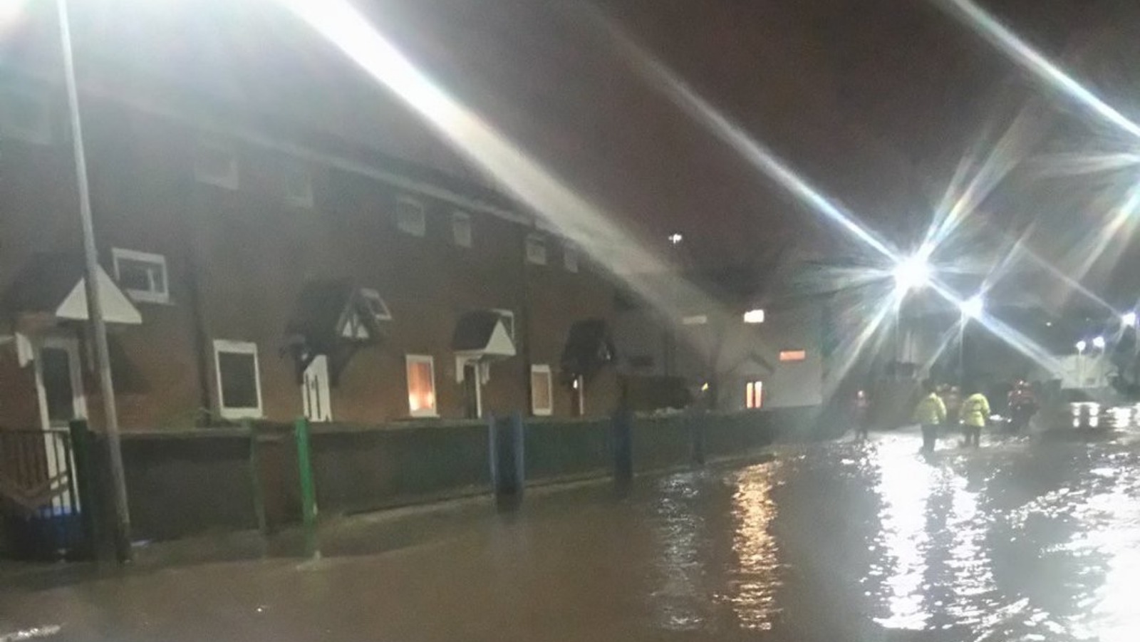 Salford has started to flood as homes by River Irwell are being ...
