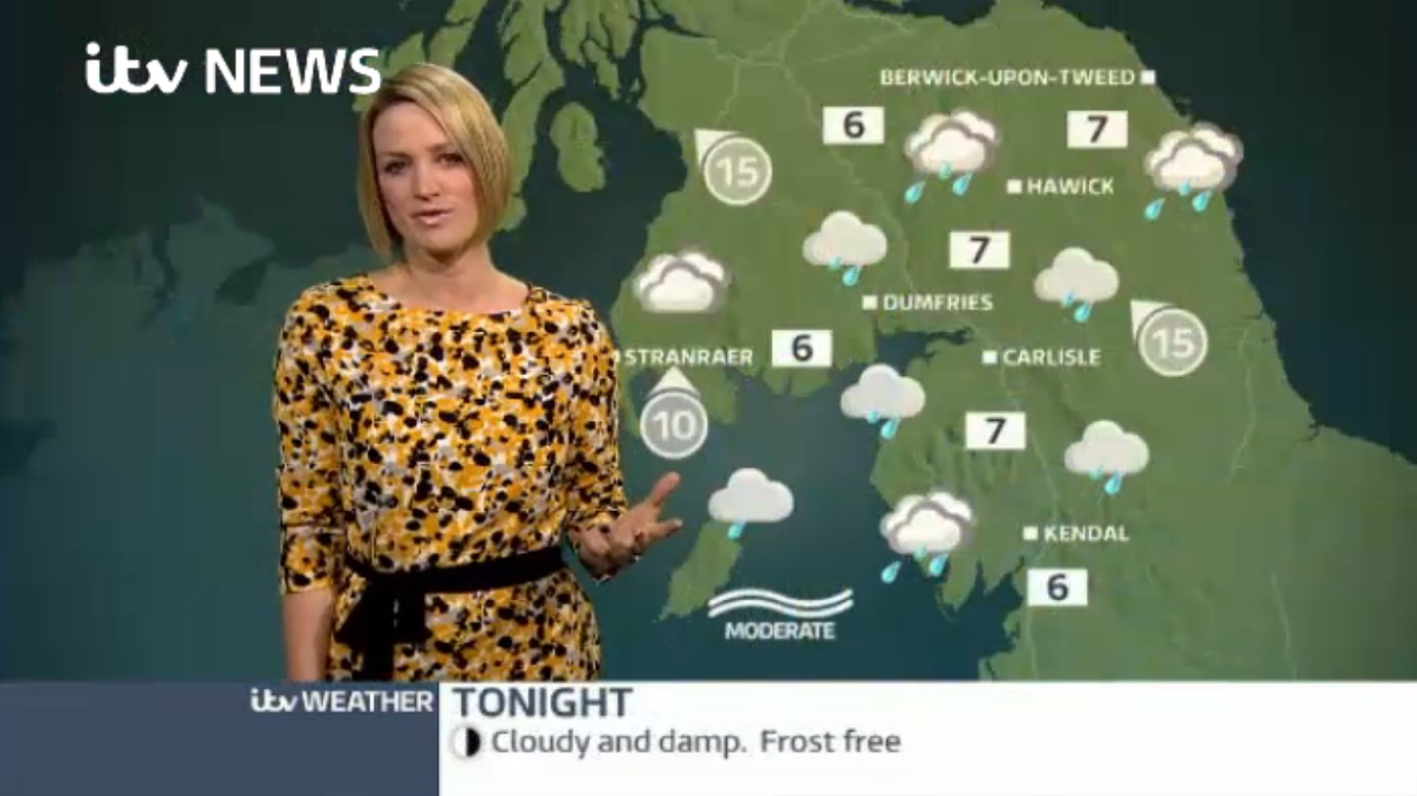 VIDEO: Saturday's forecast for the Border region | ITV News Border