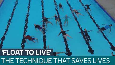 'Float to live': How to stay safe in the water - Latest From ITV News