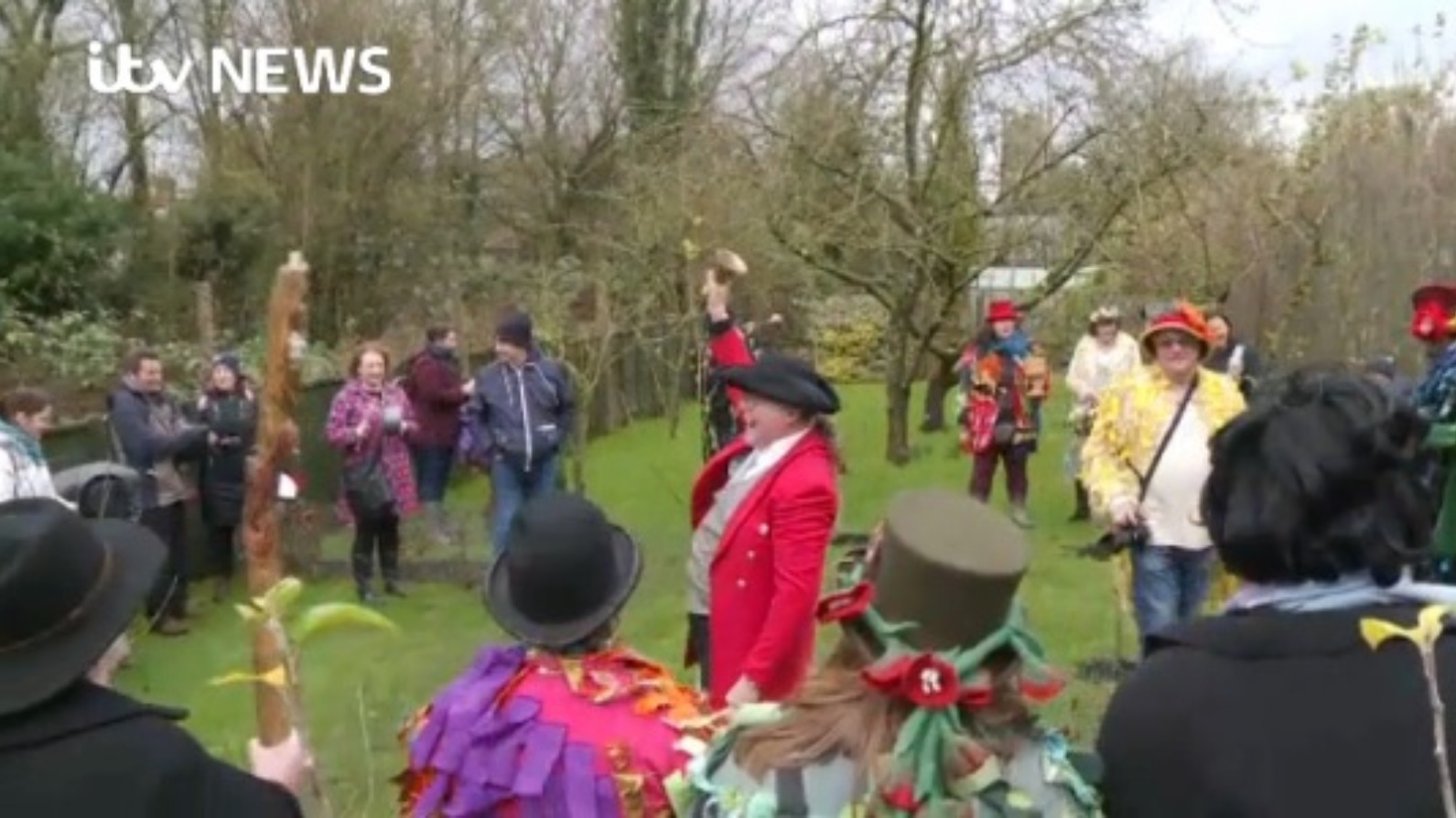 Ancient wassailing tradition celebrated in Wiltshire | ITV News West ...