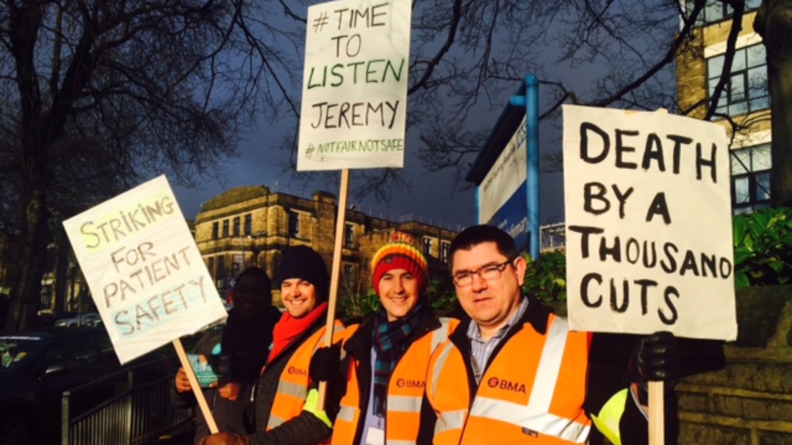 PICTURES: junior doctor picket lines across the region | ITV News Calendar
