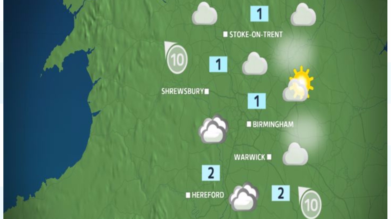 West Midlands weather: Cloud building from the west | ITV News Central