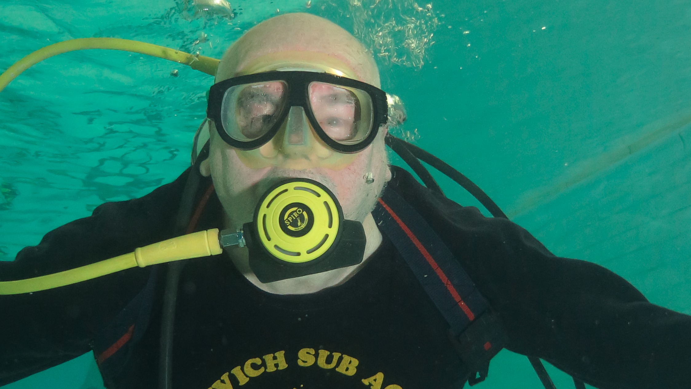 Scuba diver takes a dip to celebrate a big birthday | ITV News Anglia