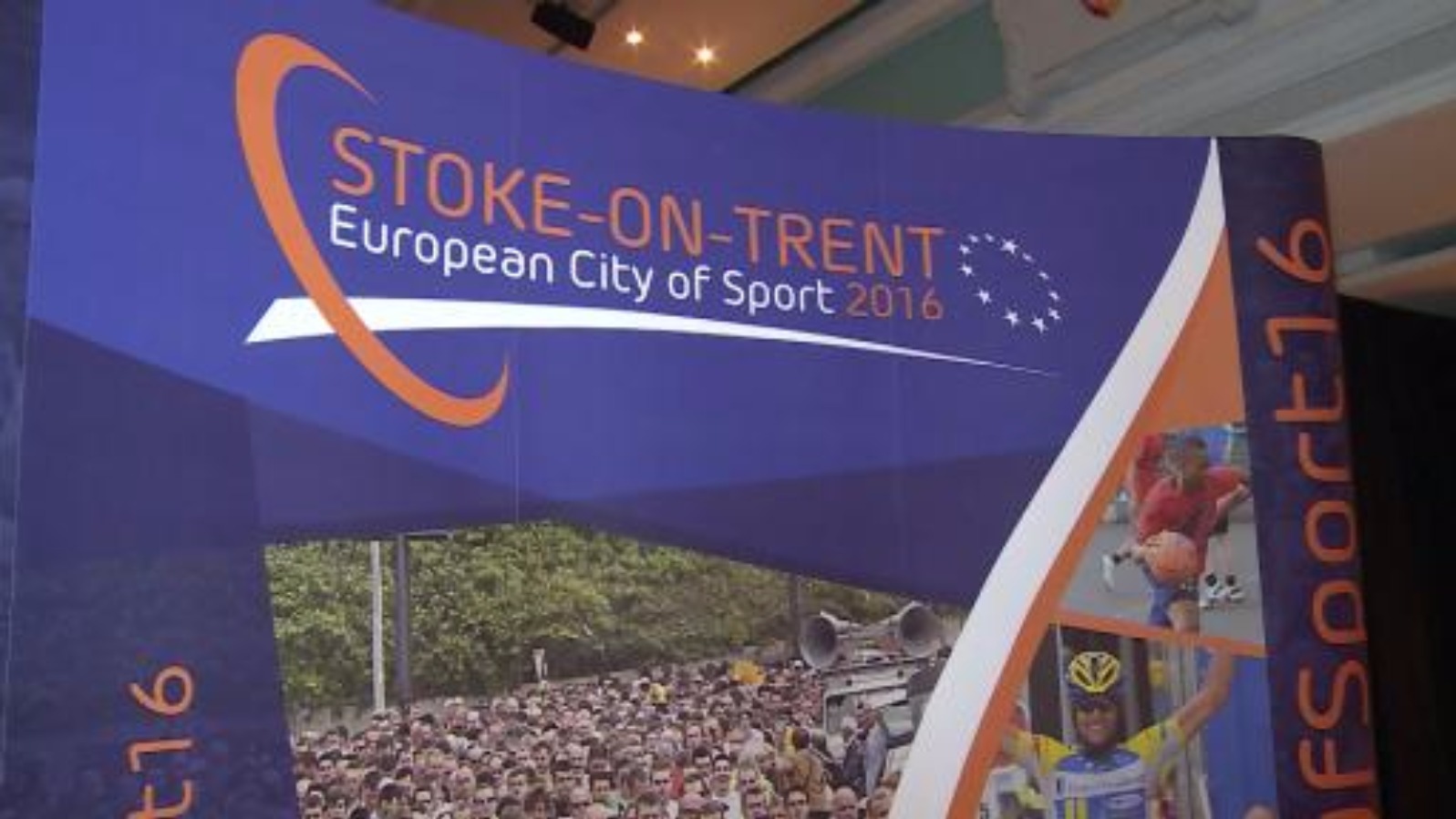 Stoke unveiled as European City of Sport | ITV News Central