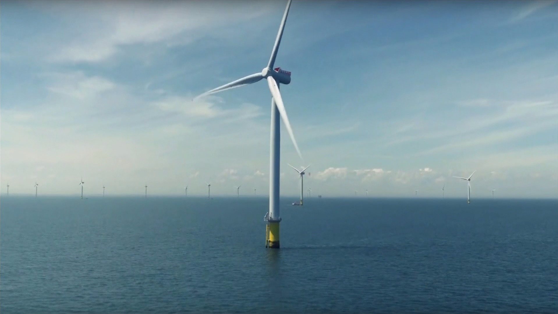 Green energy on horizon as UK's biggest windfarm given go-ahead | ITV News