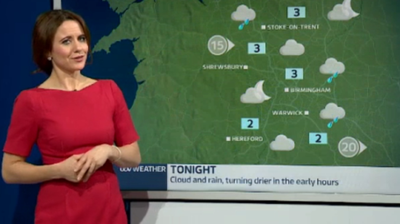 West Midlands weather: Cloud and rain turning drier | ITV News Central
