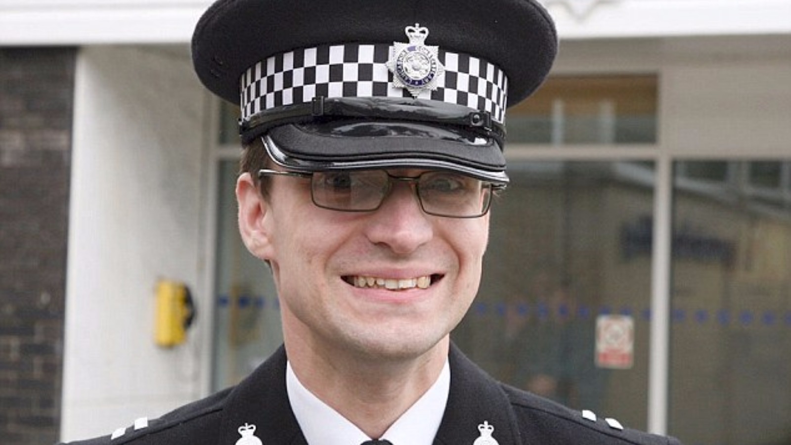 Andrew Blades tried to stop motorcyclists riding toward his colleagues ...