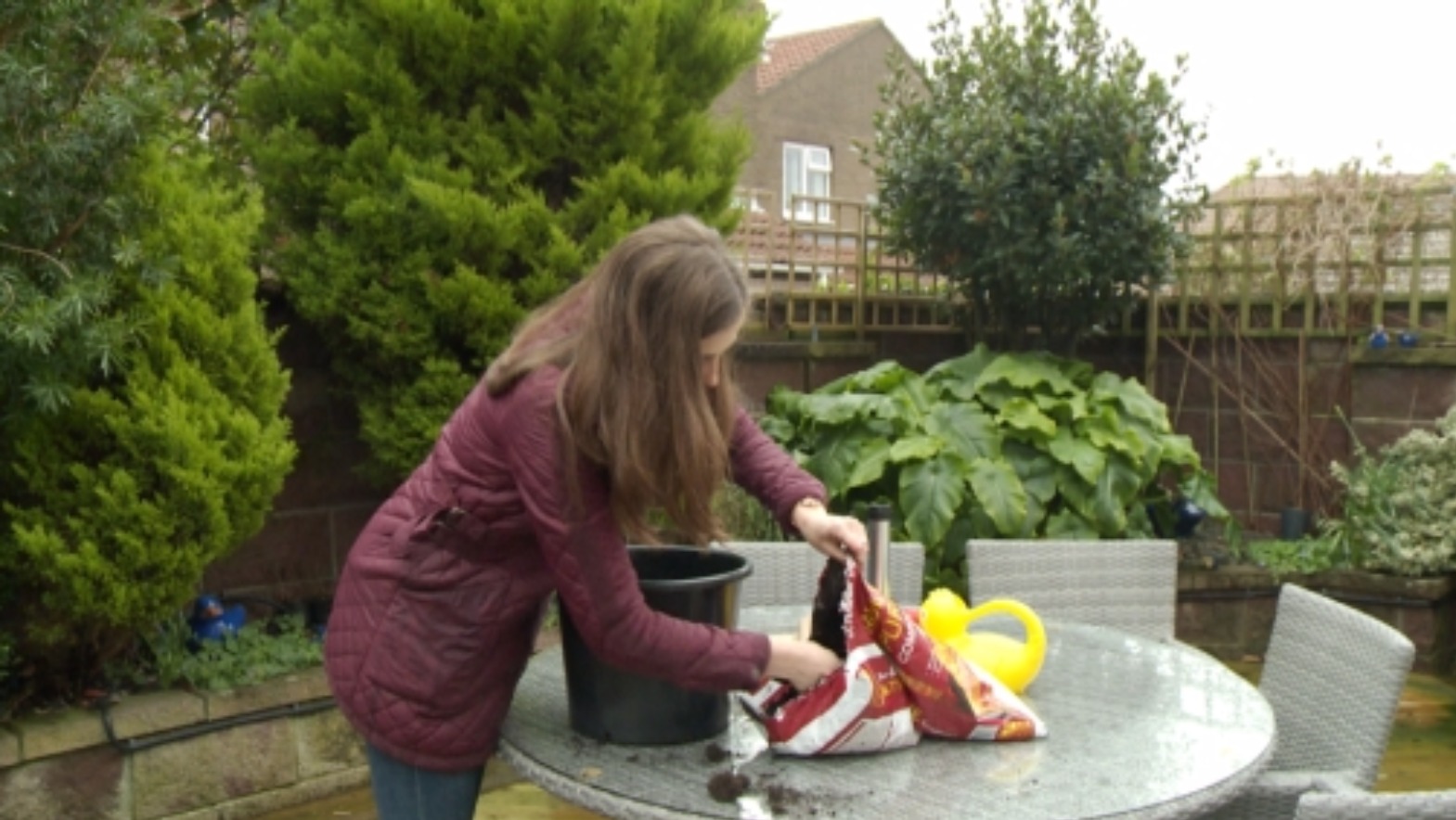 Video blog: Planting the potatoes | ITV News Channel
