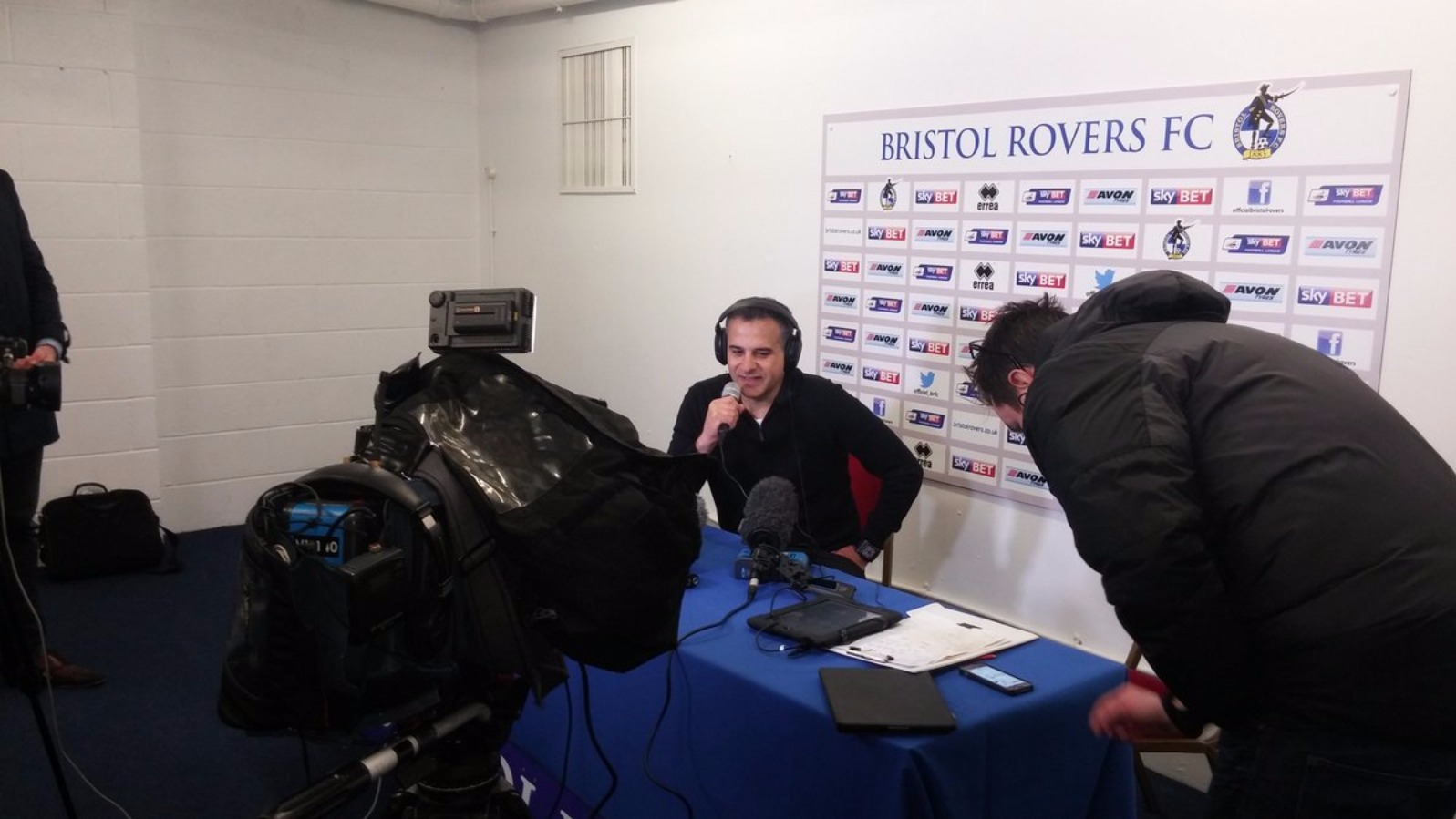 Bristol Rovers' new owner takes selfies with supporters and shakes ...