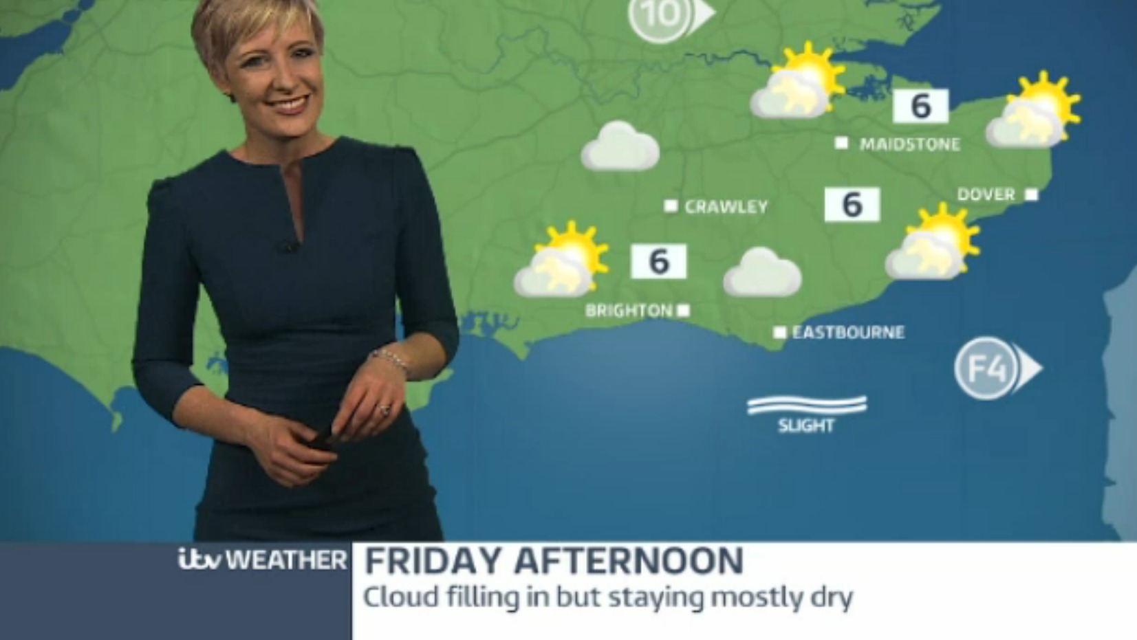 Thursday afternoon's weather for the east of the region | ITV News