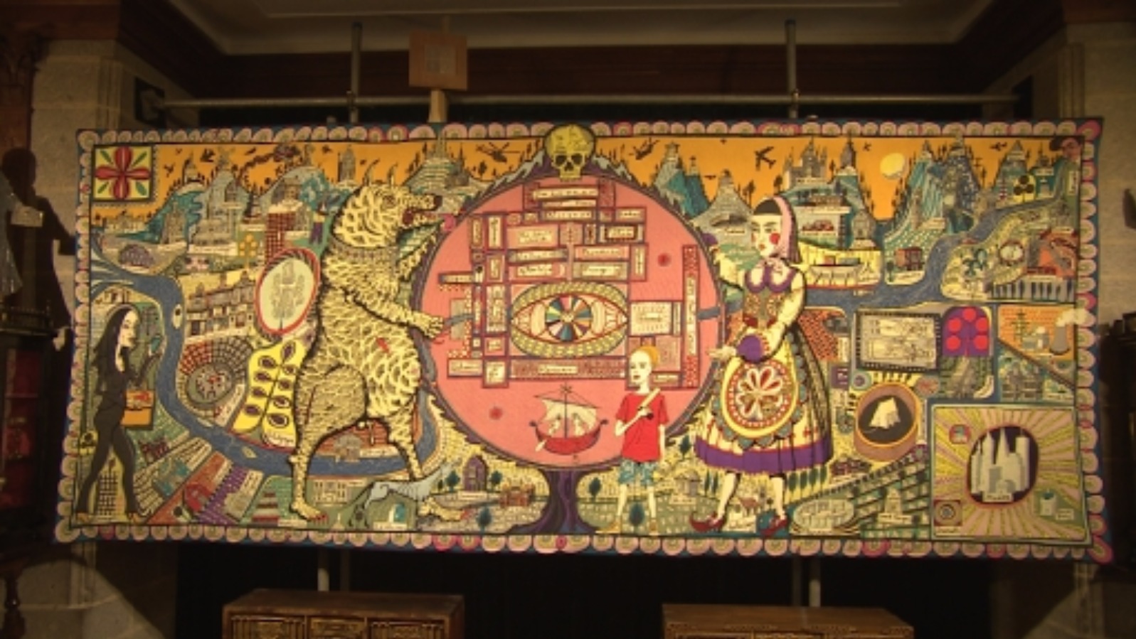 Rare Grayson Perry tapestry on show to public | ITV News West Country